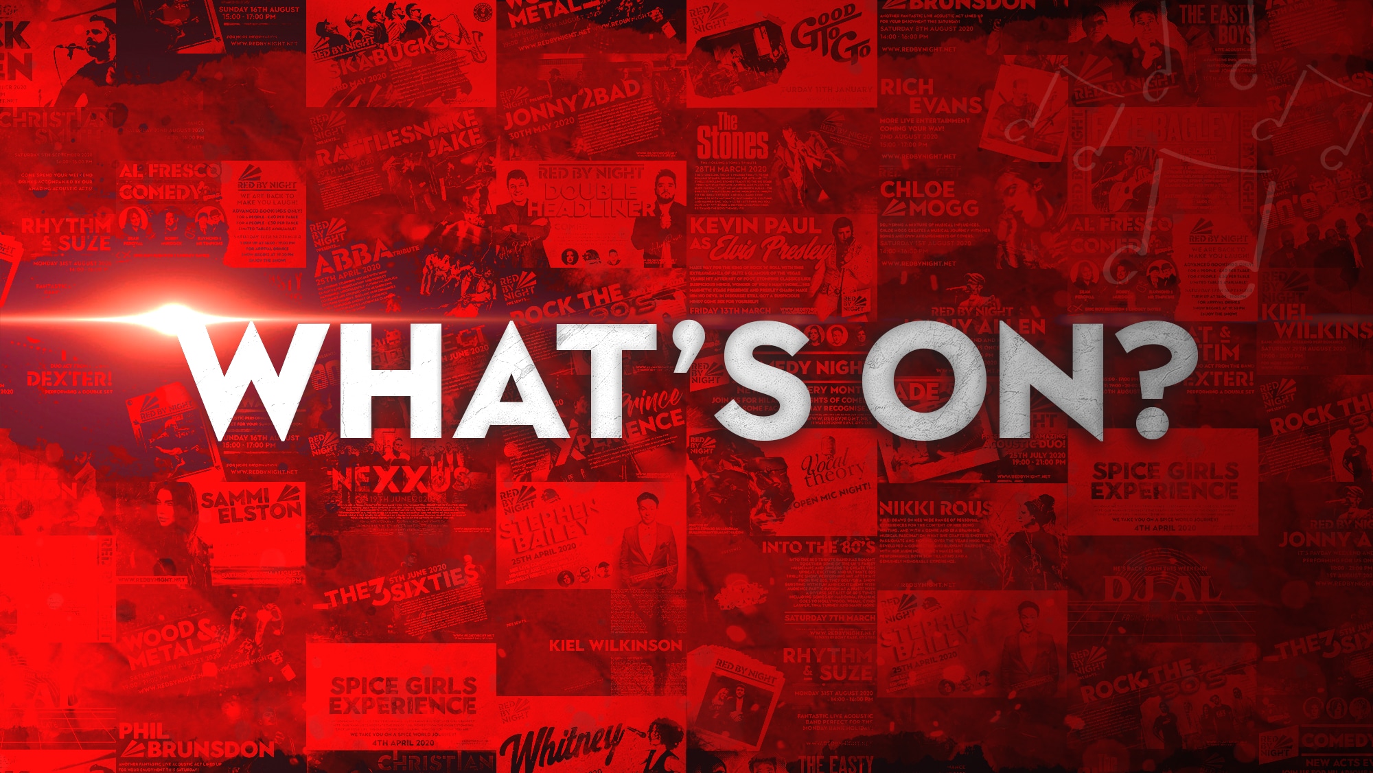 Whats On - Red By Night